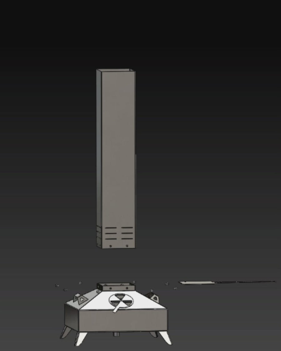 Portable Smudge Pot - Builders Kit (DXF's & Plans) – Dickel Fab